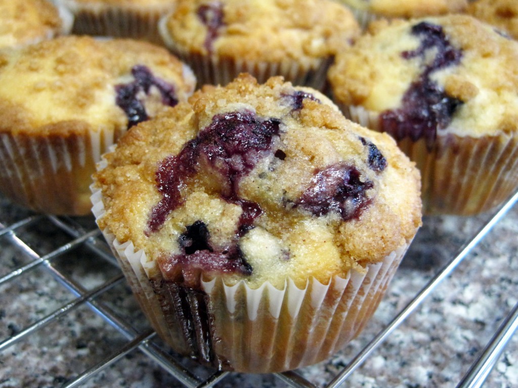 Apple Pie Blueberry Muffins | Nettie Cronish